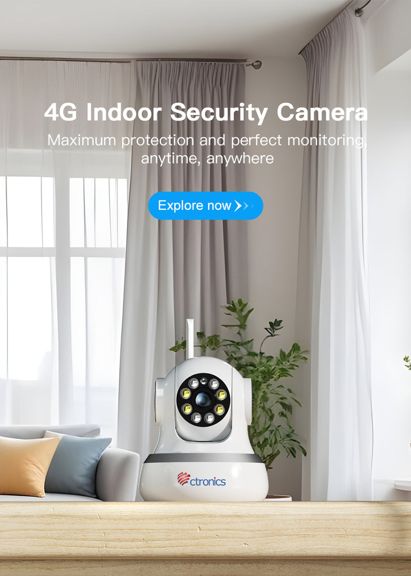 Ctronics | Wireless HD Security Camera | Smart Home Cameras