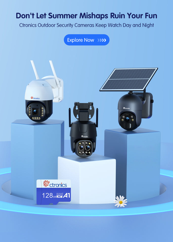 Ctronics | Wireless HD Security Camera | Smart Home Cameras