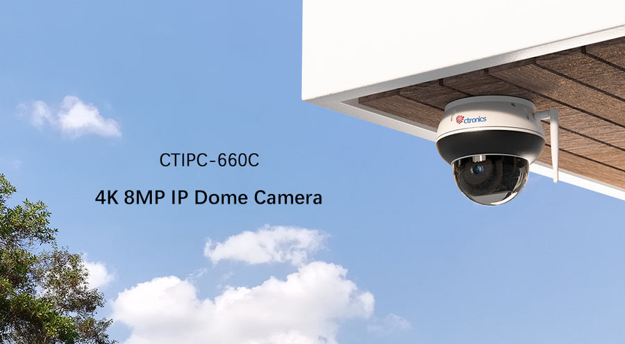 Ctronics | Caméra de sécurité HD sans fil | Caméras à domicile intelligents