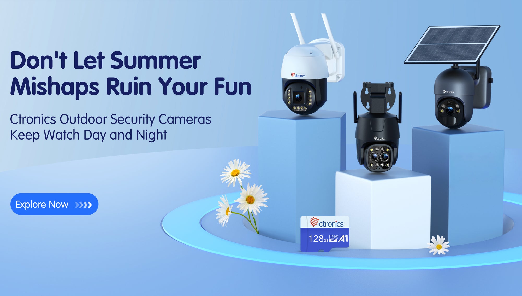 Ctronics | Wireless HD Security Camera | Smart Home Cameras