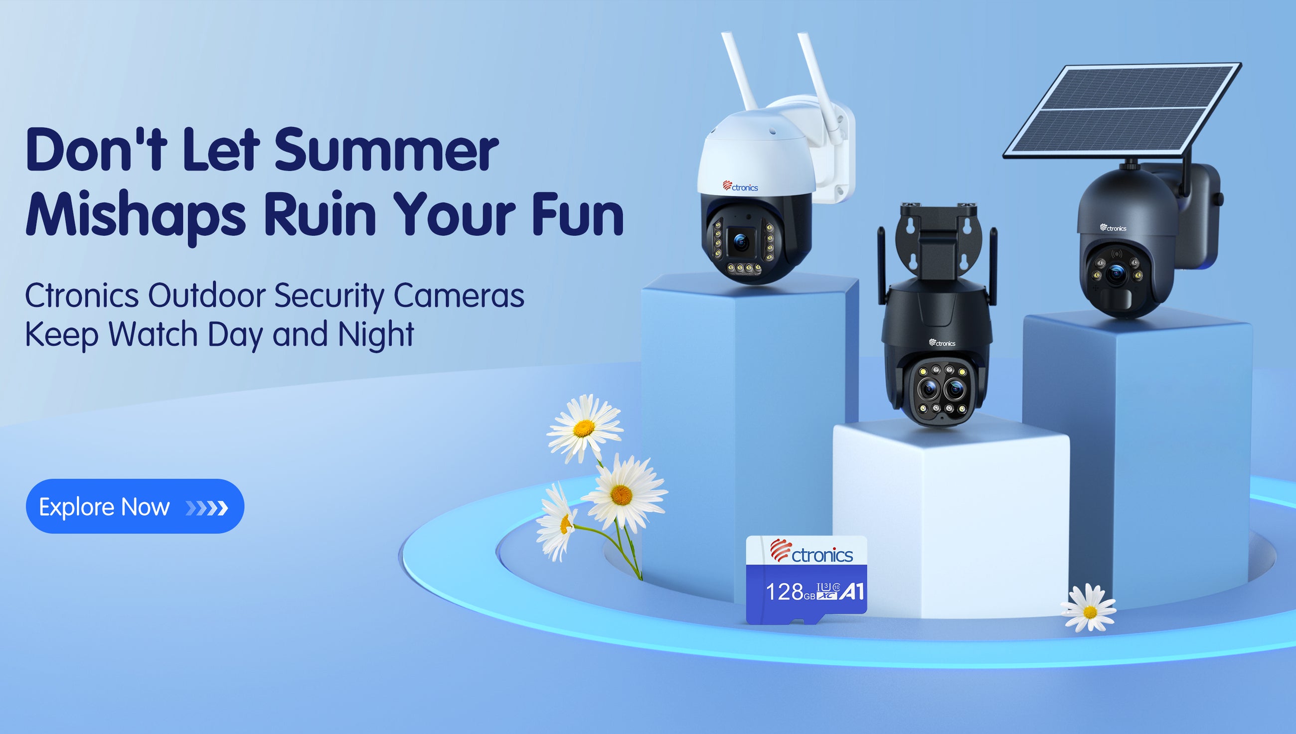 Ctronics | Wireless HD Security Camera | Smart Home Cameras