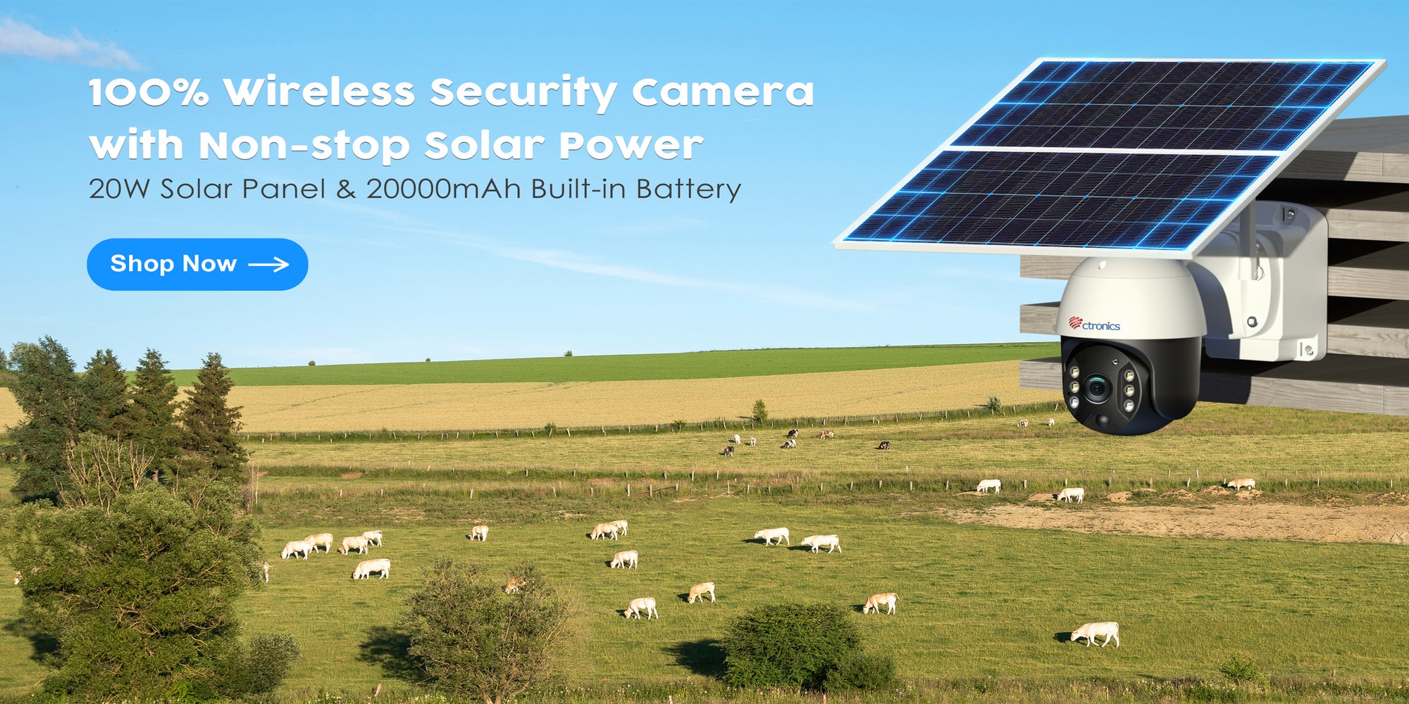 Ctronics | Wireless HD Security Camera | Smart Home Cameras